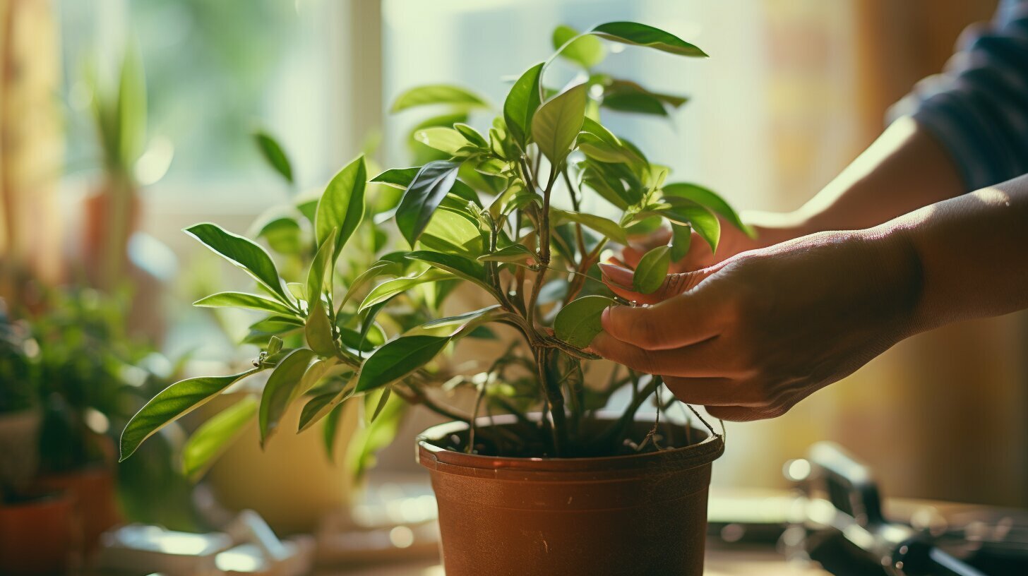 Wann schneidet man Geldbaum Bonsai zurück?